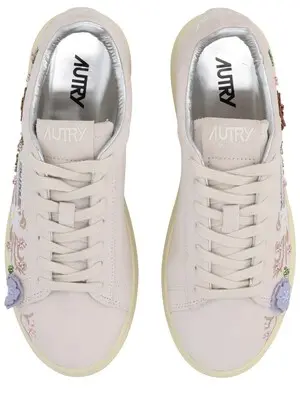 AUTRY Dallas Low Floral Sneakers