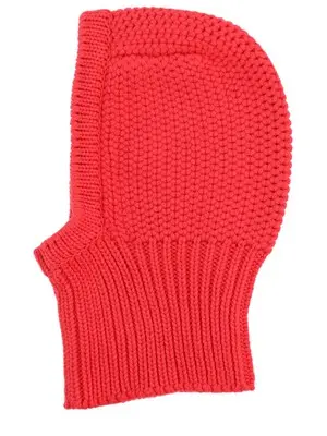 You Must Create Knitted Balaclava - Red