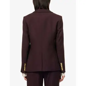 Veronica Beard Kessler Dickey Notch-lapels Blazer