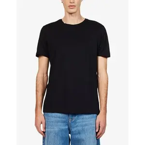 Paige Sorden Crew-neck Cotton T-shirt - Black