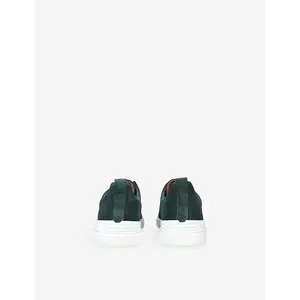 Zegna Triple Stitch™ Suede Trainers - Teal