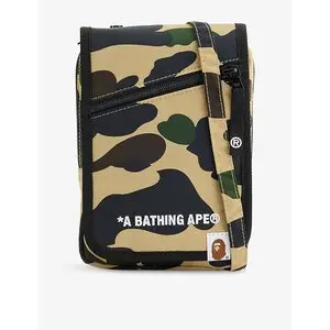 A BATHING APE 1st Camo Woven Phone Pouch - Yellow