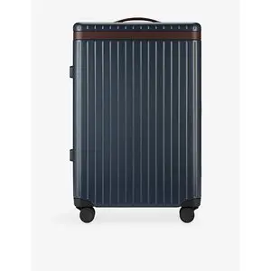 CARL FRIEDRIK The Check-in 4-wheel Suitcase 68cm - Navy/hackett