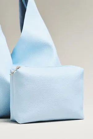 Anthropologie Love Knot Slouchy Bag - Sky