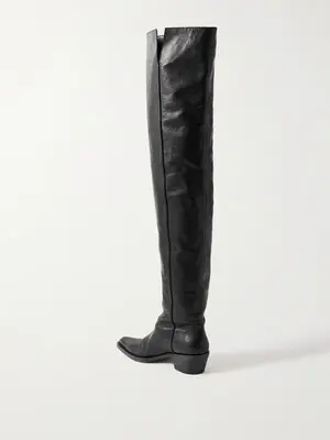Khaite Clive Over-the-knee Boots - Black