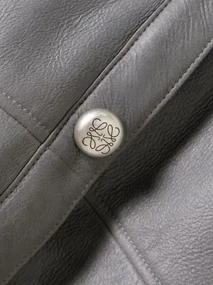 Loewe Shearling Jacket - Gray