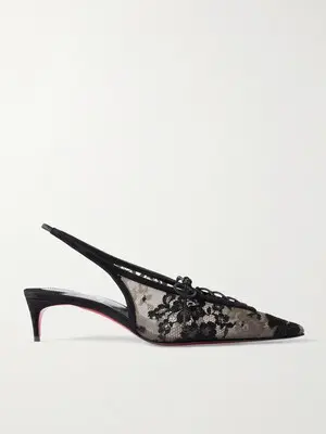 Christian Louboutin Lace Pumps