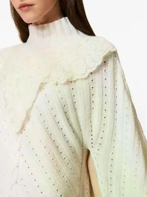 TWINSET Crochet-panel Jumper