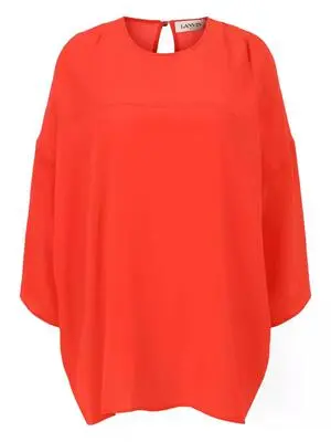 LANVIN Long Sleeve Silk Blouse