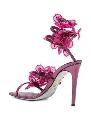 Rene Caovilla 105mm Floriane Embellished Sandals