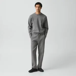 Theory Drawstring Sweatpant In Light Bilen - Grey Heather