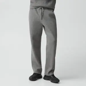 Theory Drawstring Sweatpant In Light Bilen - Grey Heather