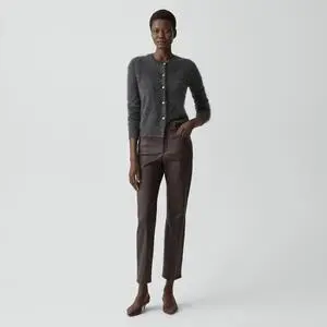 Theory 5-pocket Leather Pant