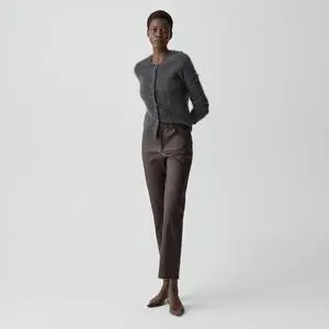 Theory 5-pocket Leather Pant