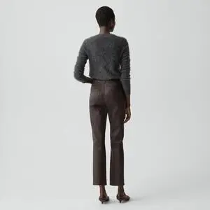 Theory 5-pocket Leather Pant
