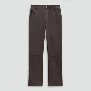 Theory 5-pocket Leather Pant