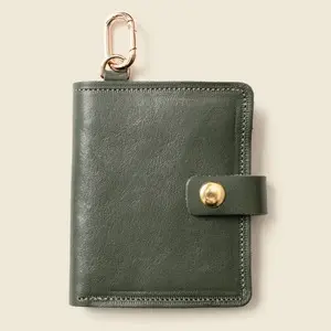 CASUPO Wallet With Snap And Key Ring Olive