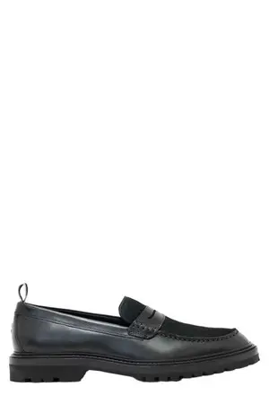 John Varvatos Leather Loafer
