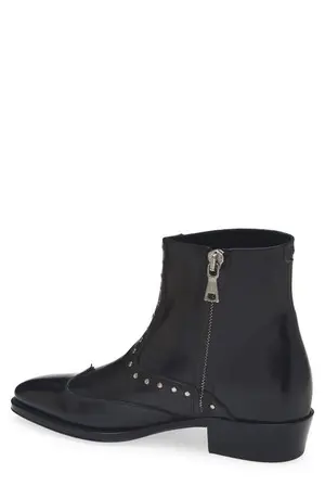 John Varvatos Ludlow Studded Wingtip Boots