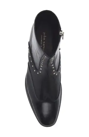 John Varvatos Ludlow Studded Wingtip Boots
