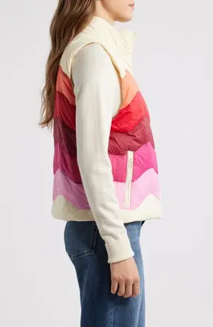 Marine Layer Sunset Puffer Vest