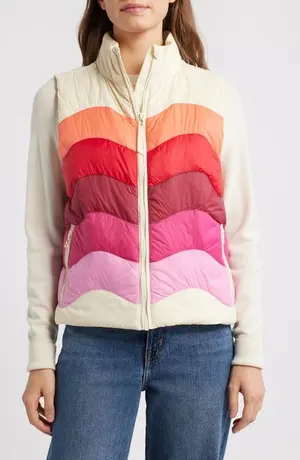 Marine Layer Sunset Puffer Vest