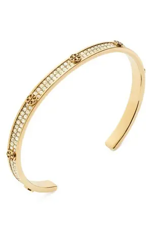 Tory Burch Icon Pavé Cuff