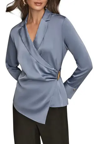 Donna Karan New York Button Up Blouses For Women