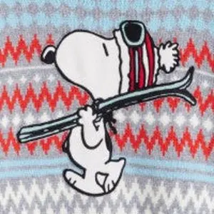 Chinti & Parker Wool-cashmere Snoopy Ski Fairisle Sweater