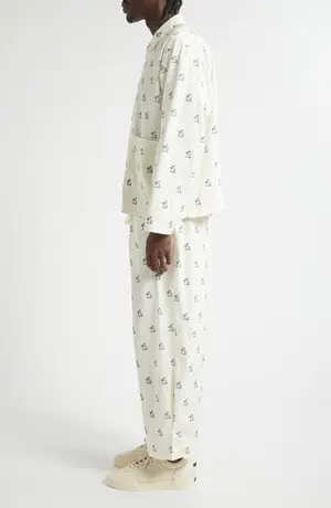 UNDERCOVERISM Teddy Bear Print Pajamas