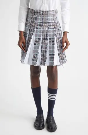 Thom Browne Plaid Skirts