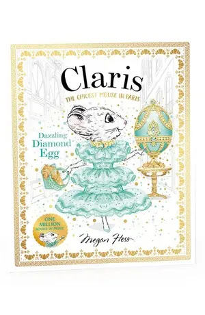 CLARIS THE MOUSE Claris: The Chicest Mouse In Paris' Book - Turquoise