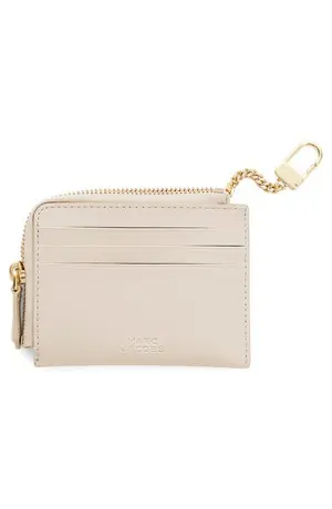 Marc Jacobs The Top Zip Wallet - Cloud White