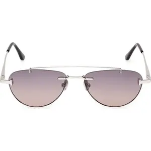 TOM FORD Gradient Pilot Sunglasses