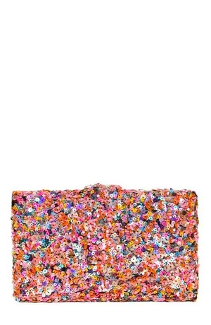 SIMITRI Sequin Kitsch Clutch - Candy
