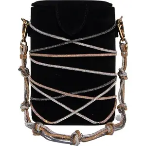 SIMITRI Knotty Bucket Bag - Black