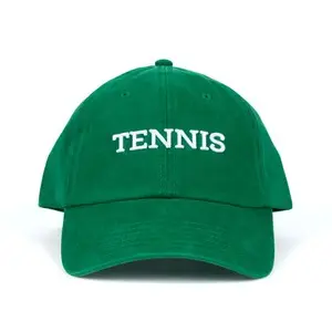 AME & LULU Triple Play Baseball Cap - Green/white Tennis