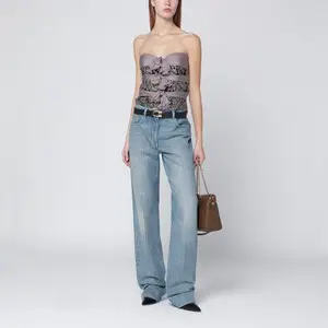 Valentino Garavani Light Wash Denim Jeans