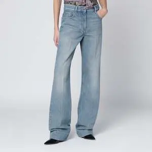 Valentino Garavani Light Wash Denim Jeans - Blue