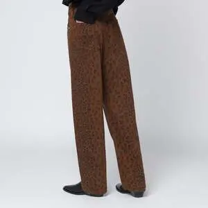 Citizens Of Humanity Relaxed Cheetah Print Jeans