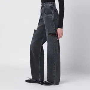 MAISON MARGIELA Washed Jeans With Side Rips
