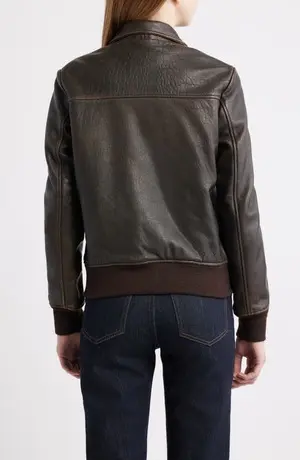 SCHOTT Leather Flight Jacket - Antique