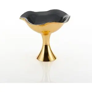 LUNARES Ruffled Candy Dish - Gold