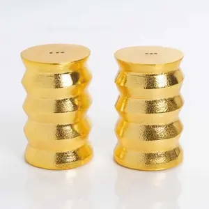LUNARES Brancussi Salt & Pepper Set - Gold