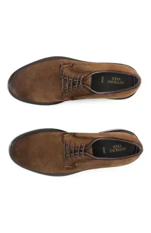ANTHONY VEER Mason Derby - Tobacco Suede