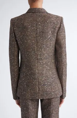 Giambattista Valli Metallic Mélange Tailored Jacket
