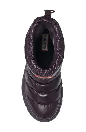 Hunter Maribels Waterproof Snow Boots - Dark Purple 500