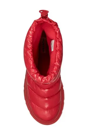 Hunter Maribels Waterproof Snow Boots - Red
