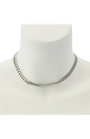 ALLSAINTS Mix Chain Collar Necklace