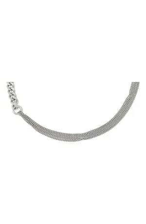 ALLSAINTS Mix Chain Collar Necklace